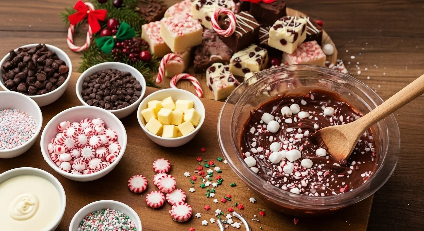 How to Make Festive Fudge - Bite Lord