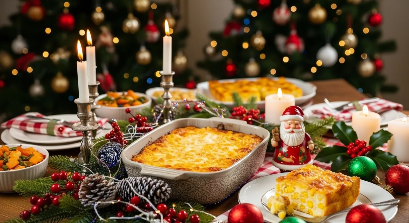 How to Make a Christmas Sweet Corn Casserole That Feeds a Crowd - Bite Lord